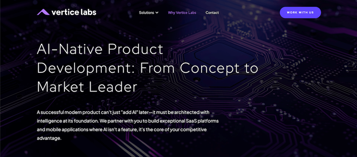 AI-Native Product Development | Vertice Labs