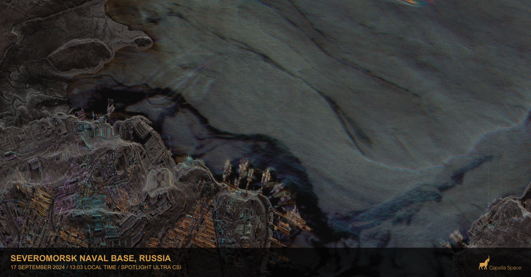 Severomorsk Naval Base - Capella Space