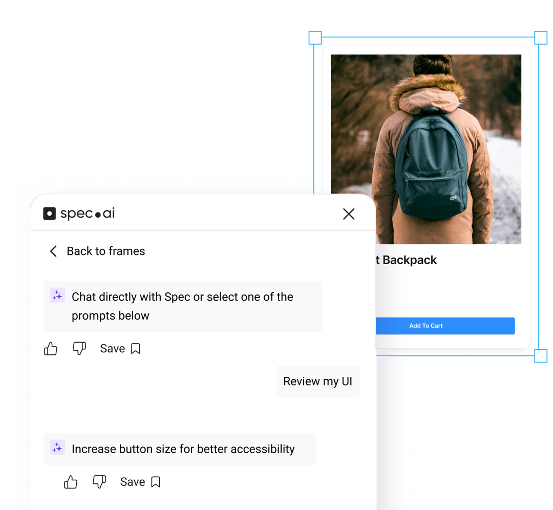 Spec AI - UX/UI Feedback Tool | Figma AI Plugin