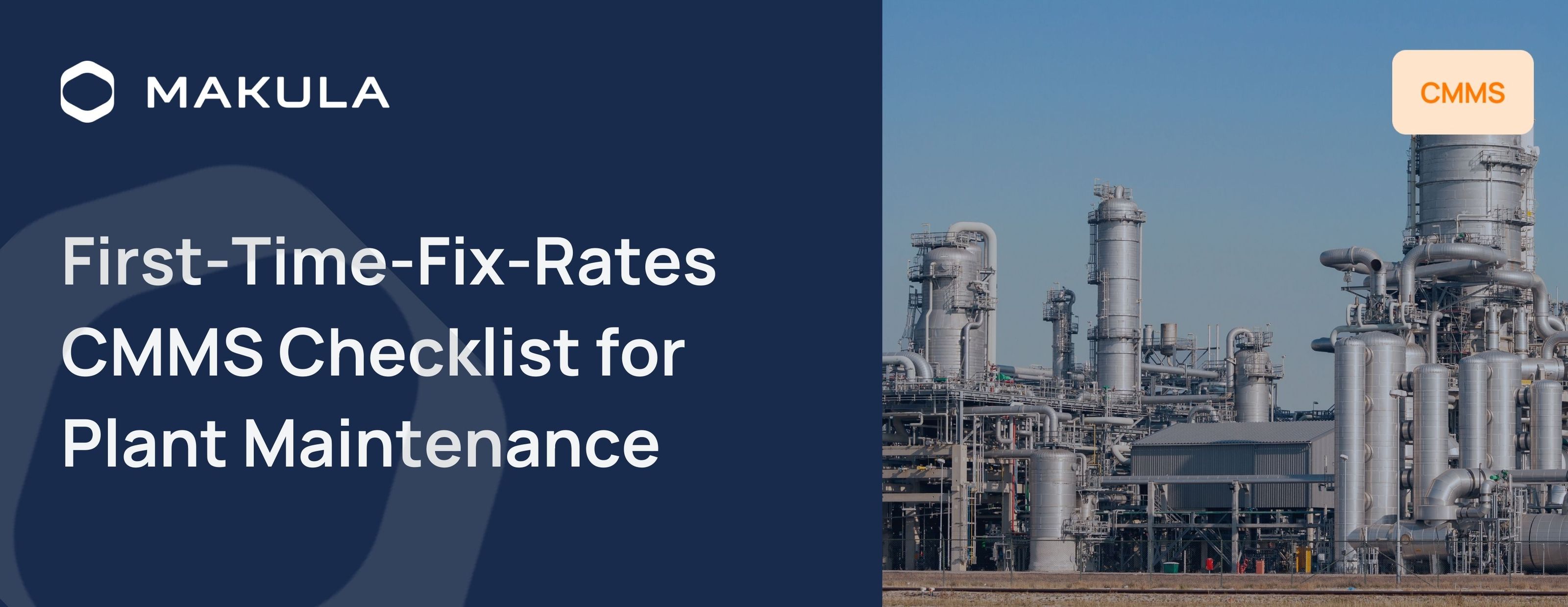 Improve First-Time Fix Rate: CMMS Checklist for Maintenance Work Orders ...