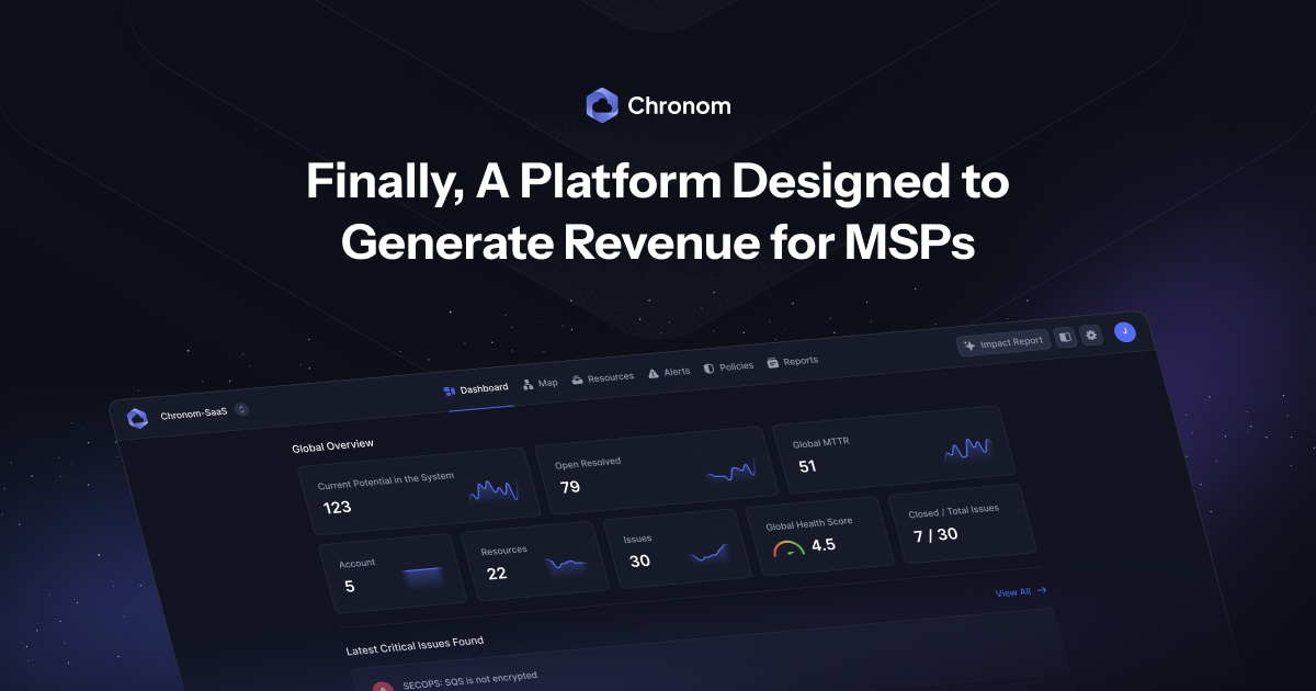 Chronom – Your AI Teammate for Cloud Strategy & Cost