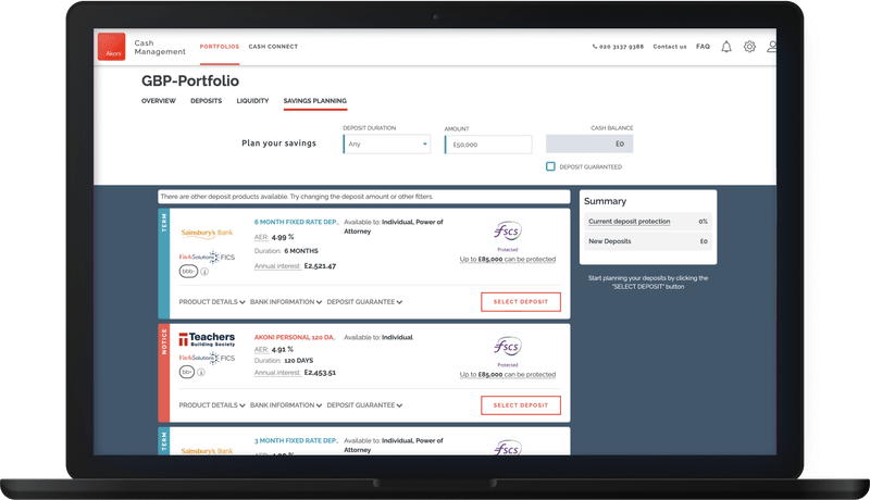 Akoni Cash Management Platform