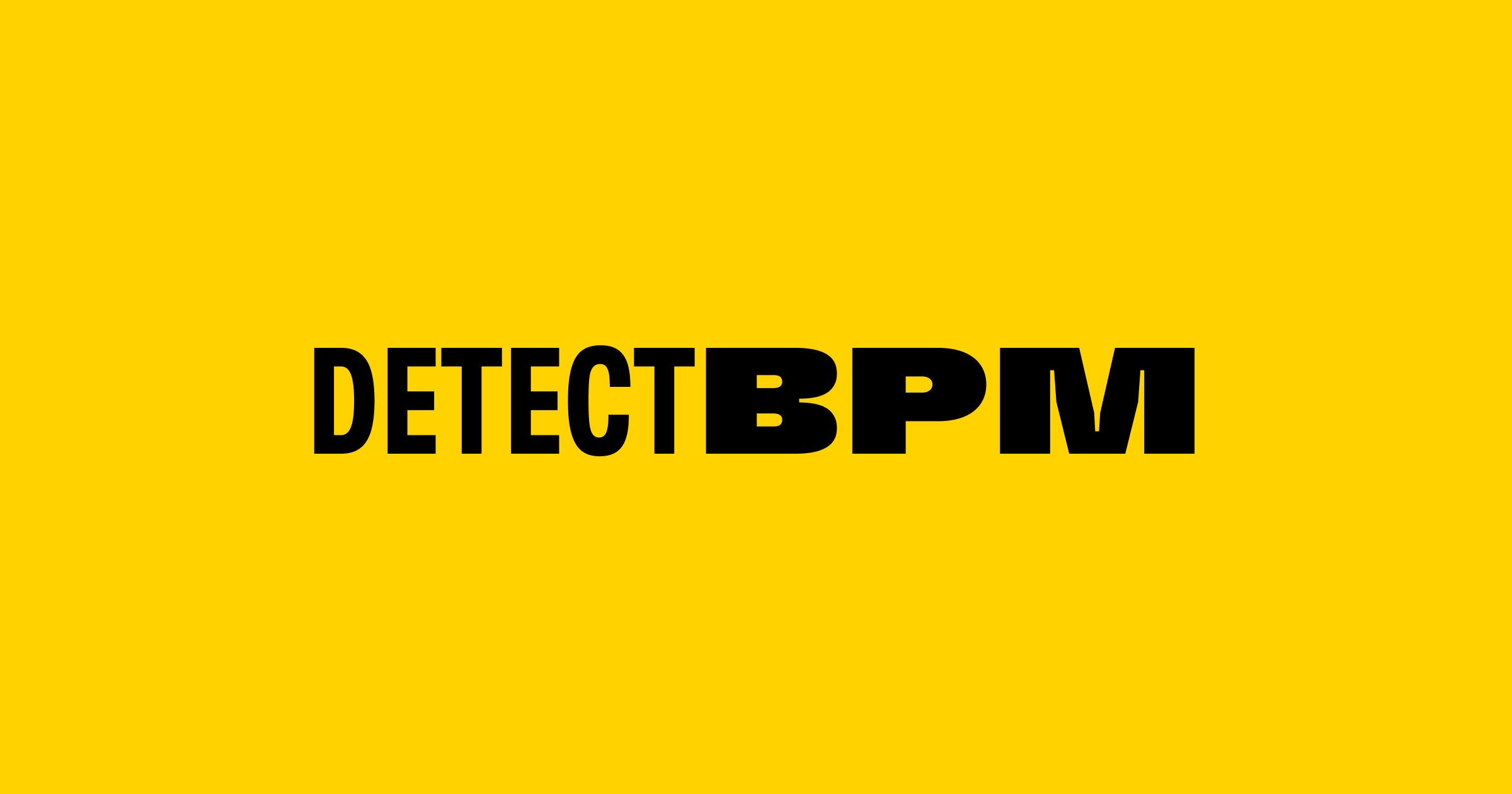 Detect BPM · Measure beats per minute