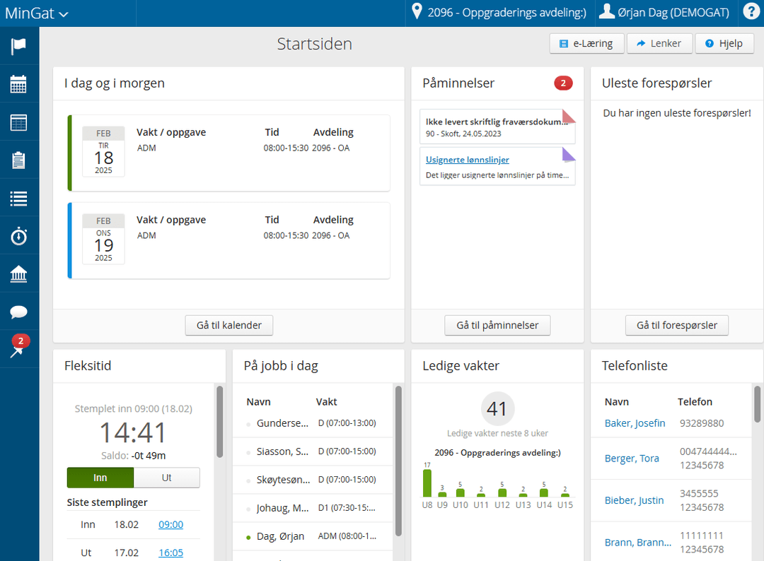 Visma | Ressursstyring