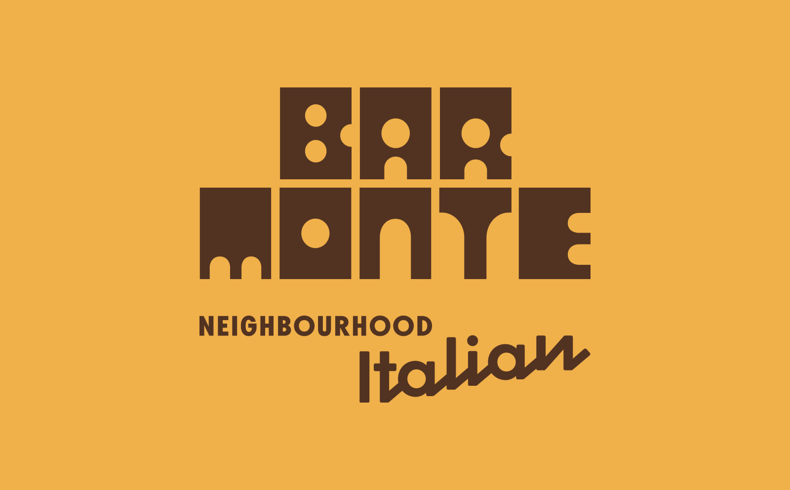 Bar Monte | Neighbourhood Italian