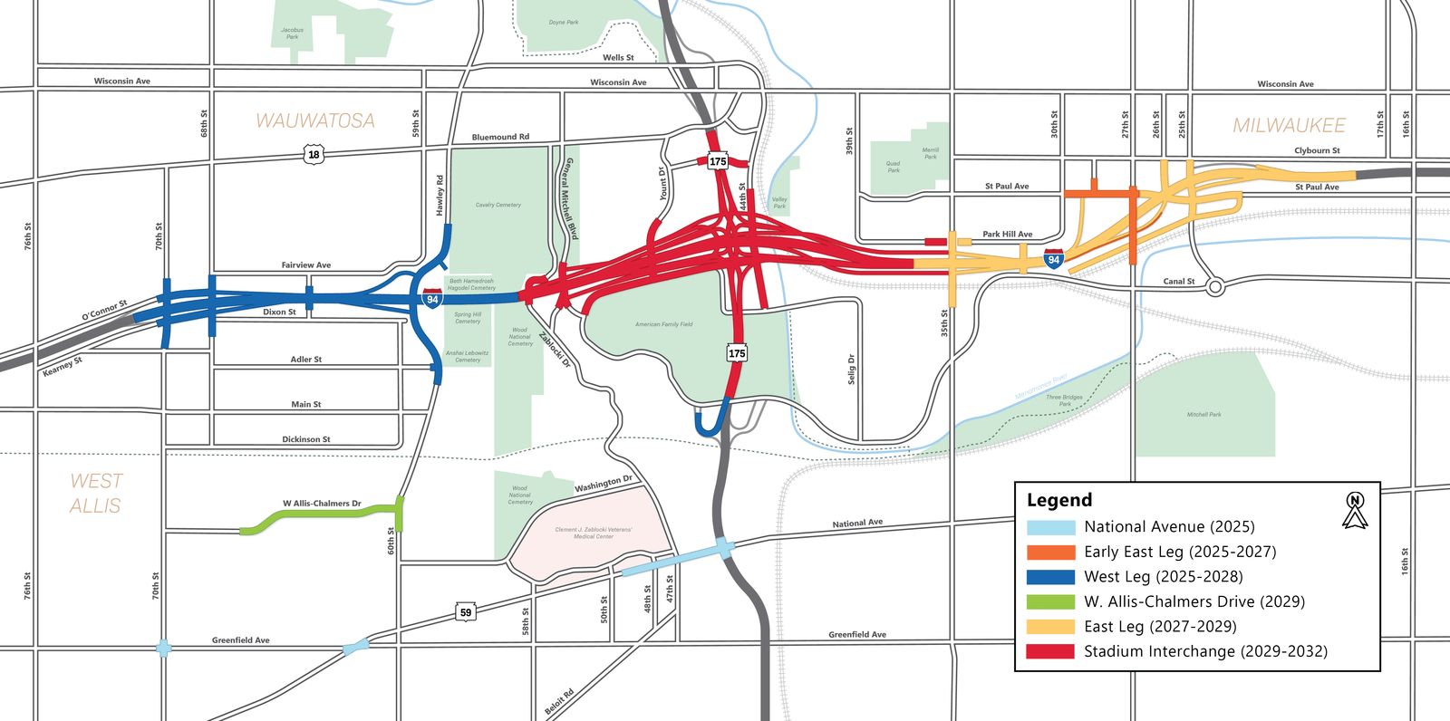 About 94 East-West Construction