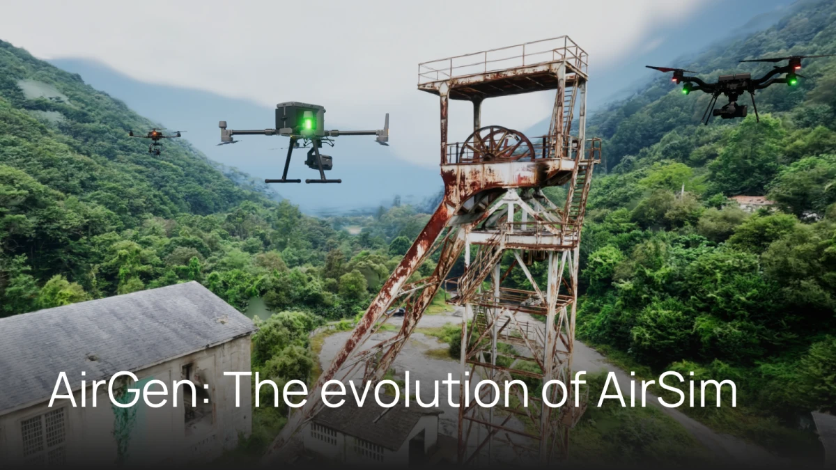AirGen : The evolution of AirSim –– General Robotics