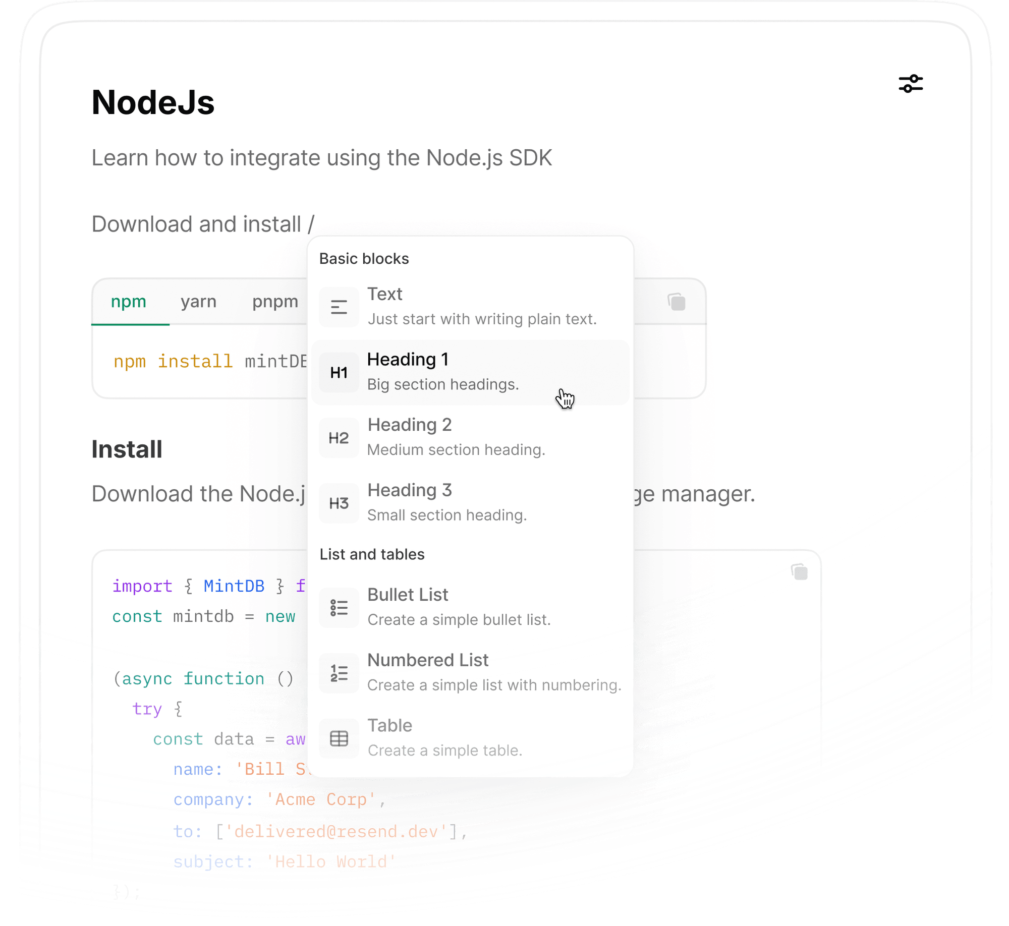Mintlify — The documentation platform of tomorrow