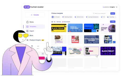 Bring Your Content to Life with Powtoon's AI Avatars