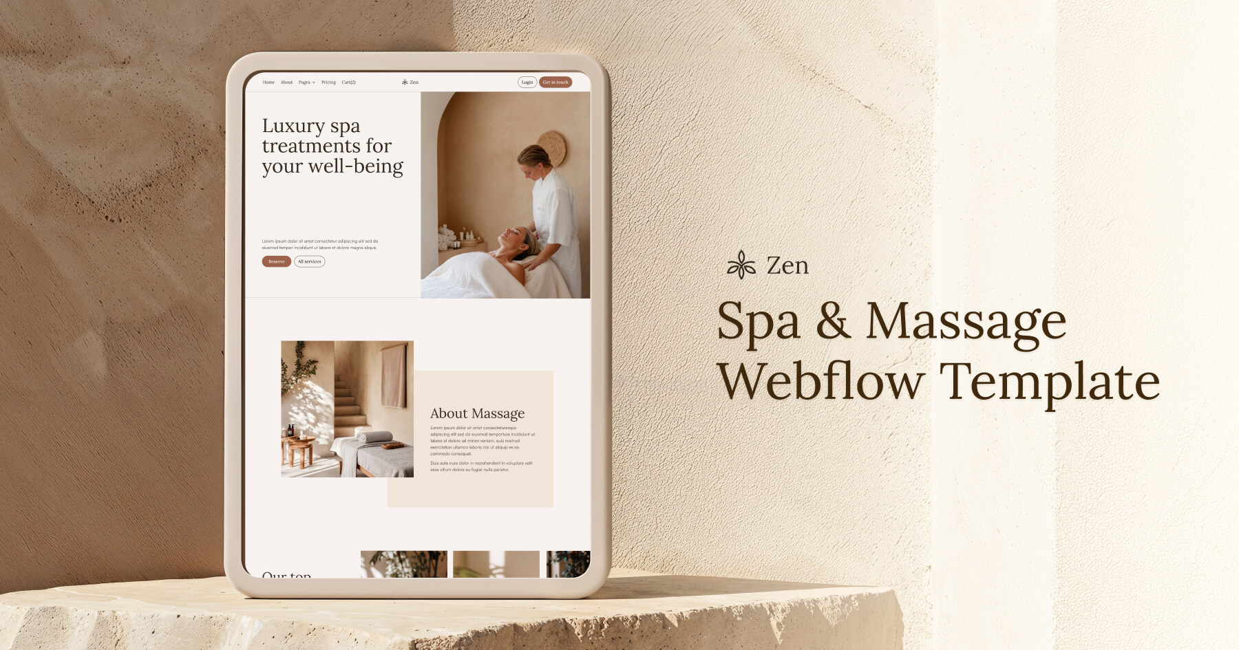 Order Confirmation - Zen - Webflow Ecommerce website template