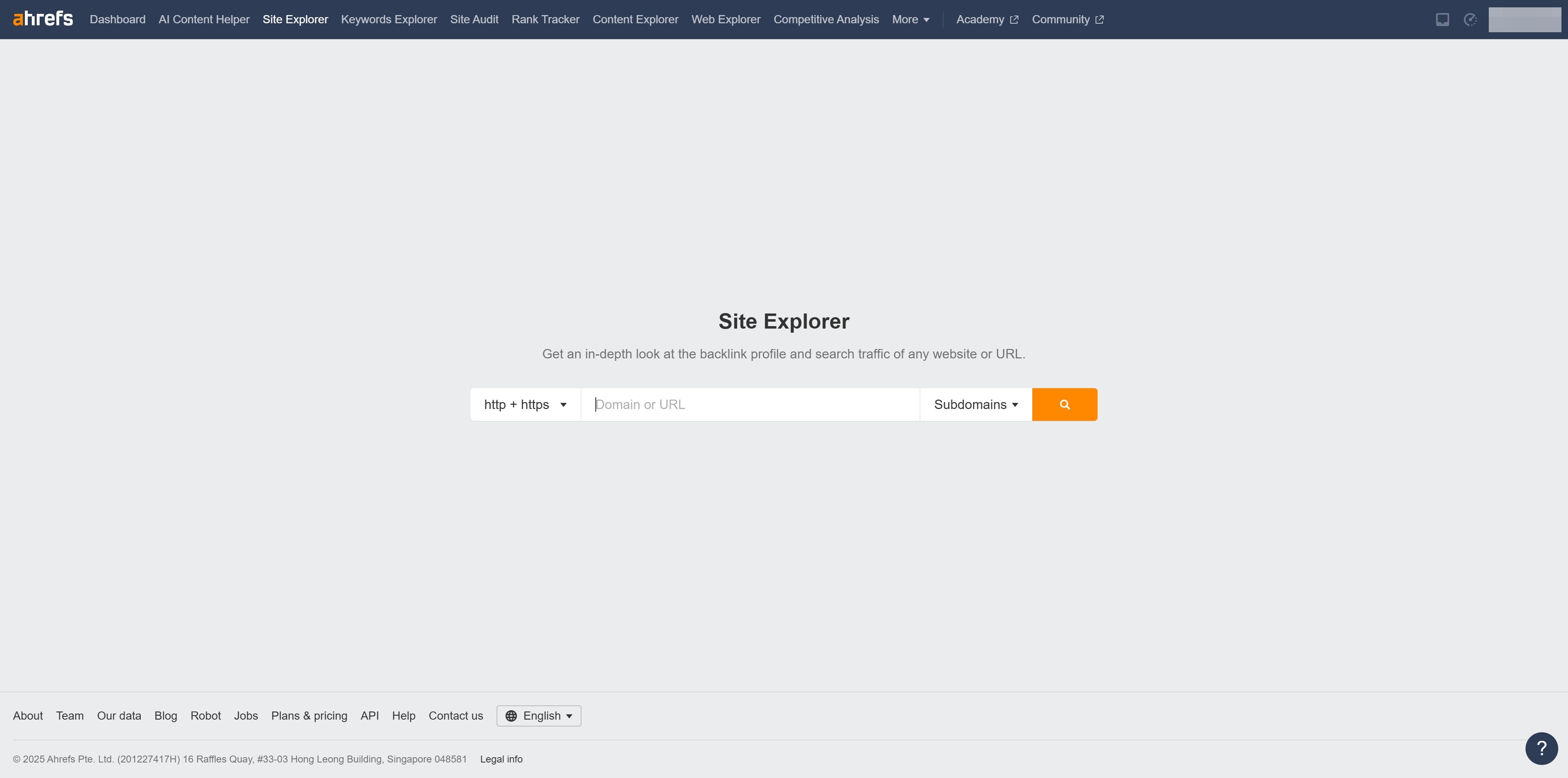How to find a site's domain authority on Ahrefs? - Guideflow Tutorials