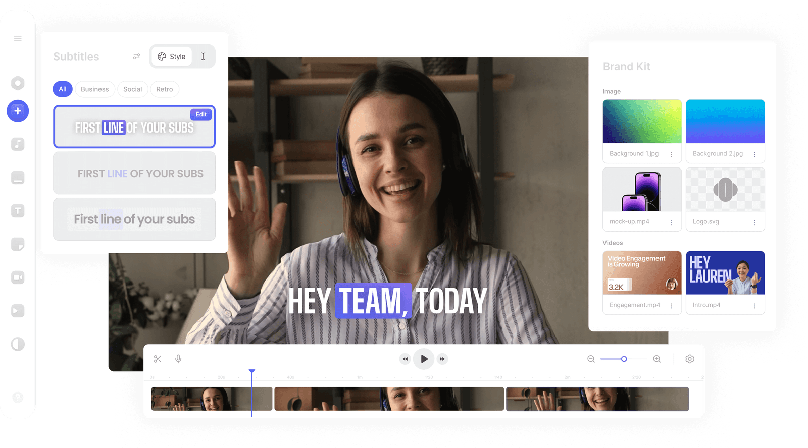 Fill your content calendar in minutes - VEED