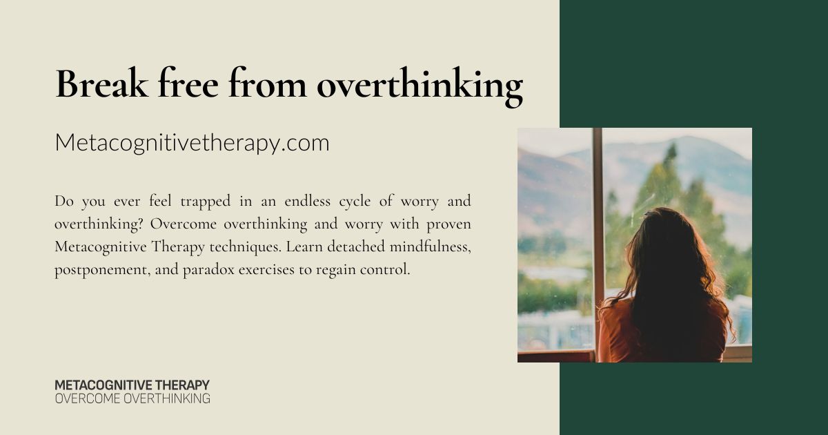 How to stop overthinking (and why you’re stuck in it)