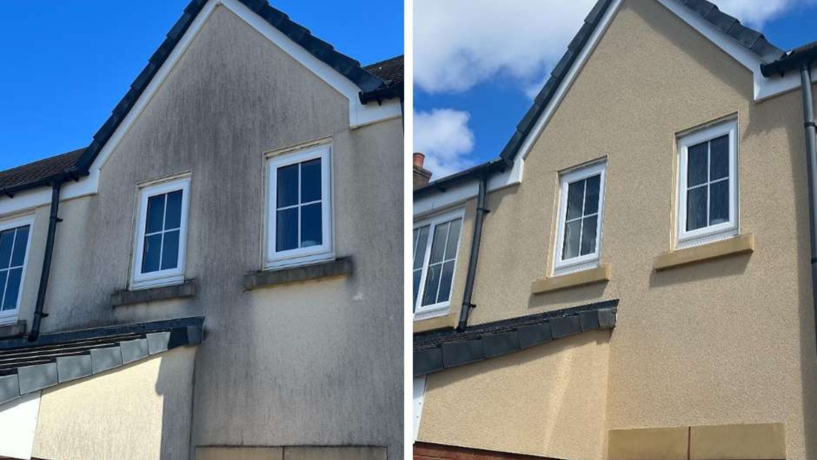 How to Remove Algae, Mould & Stains from Render Safely | AquaPro Cleaning