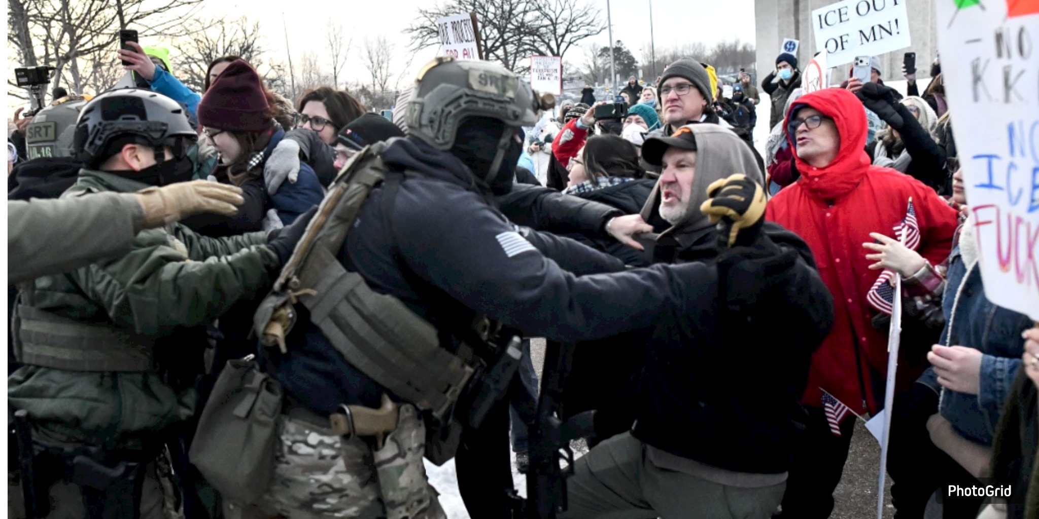 Protests spread as Trump and Walz clash over ICE in Minnesota