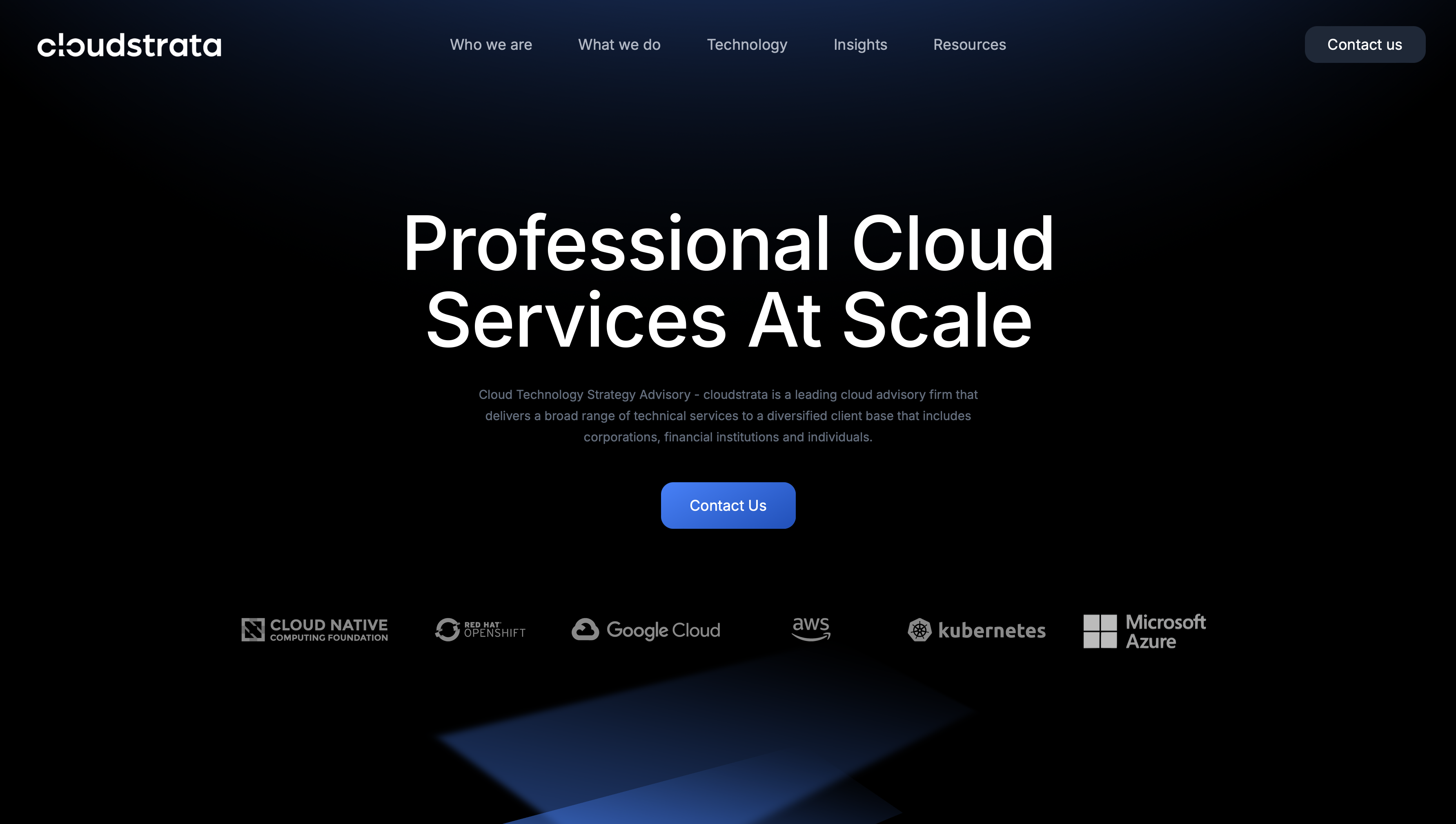 cloudstrata | Cloud Technology Strategy Advisory