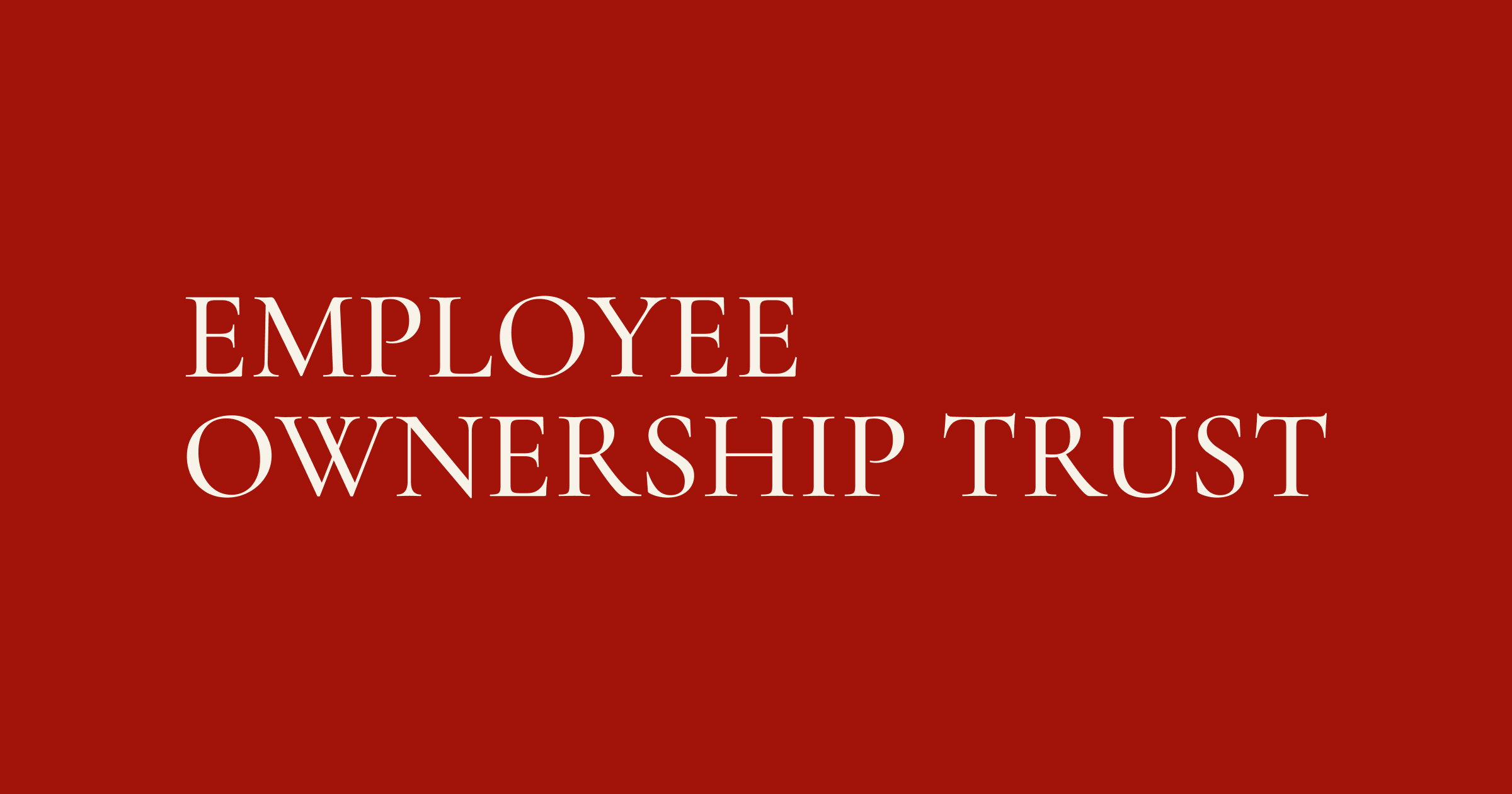 Employee Ownership Trust Canada