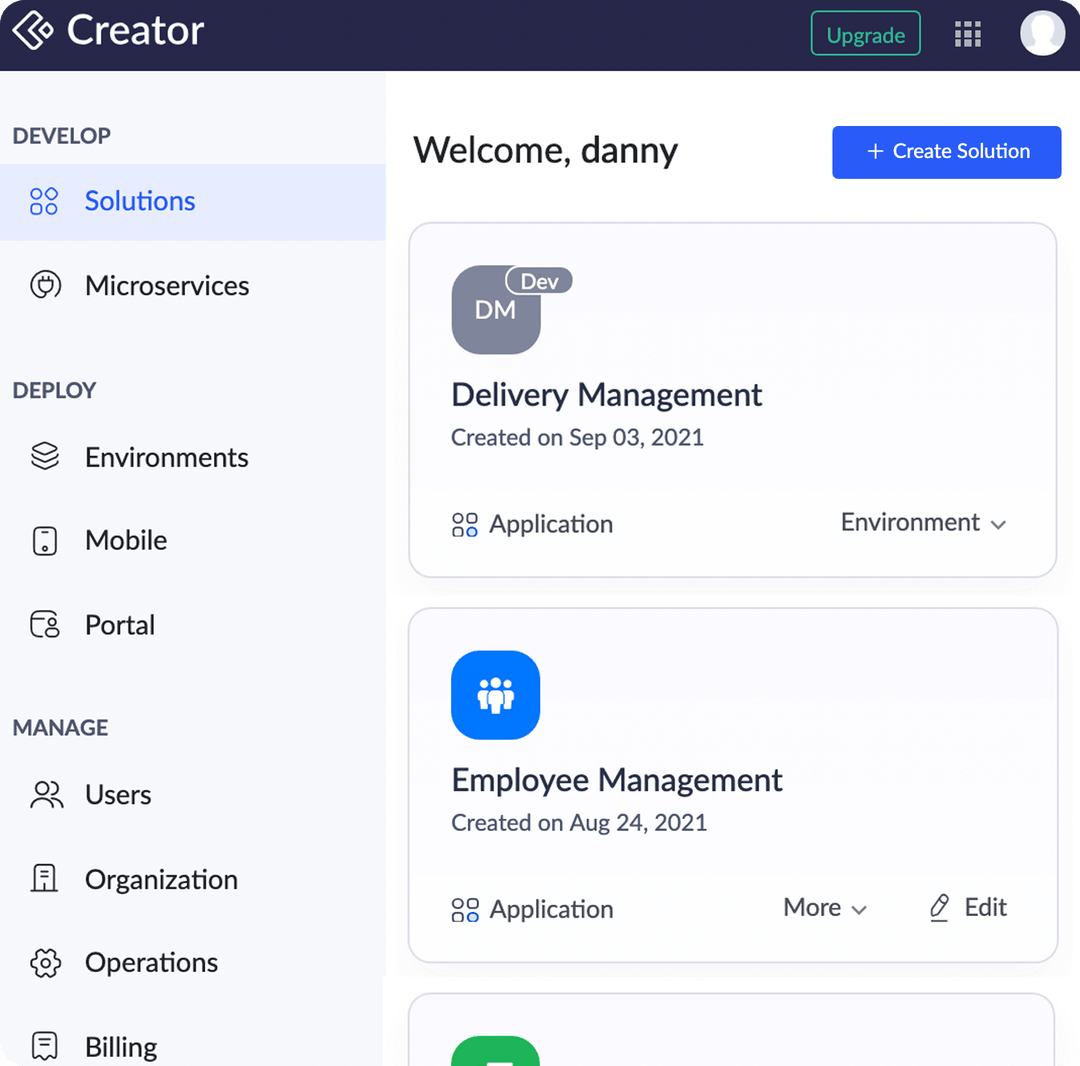 Zoho Creator