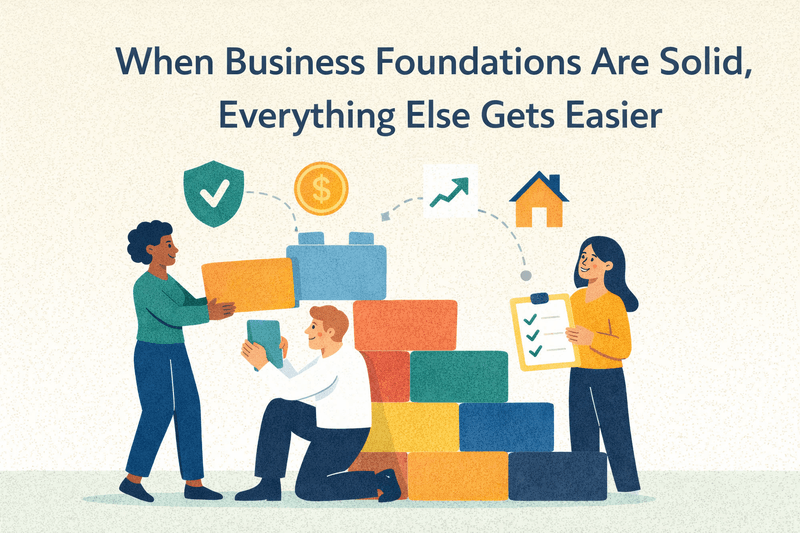 When Business Foundations Are Solid, Everything Else Gets Easier