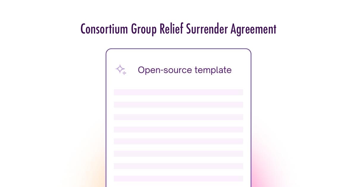 Consortium Group Relief Surrender Agreement Template - UK