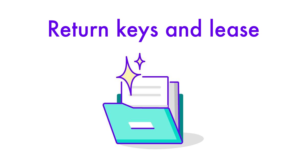 Return keys and lease - Templates & Legal Help