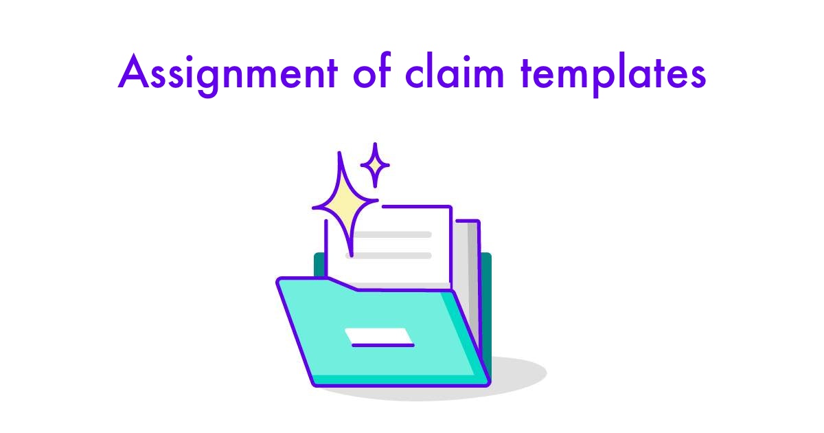 ⛪ Assignment of claim templates tailored to you with Legal AI