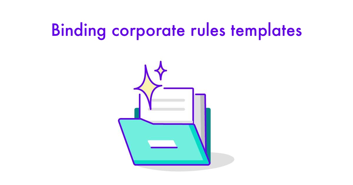⌨️ Binding corporate rules templates tailored to you with Legal AI