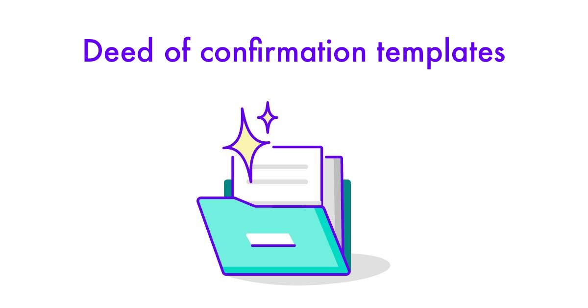 🧾 Deed of confirmation templates tailored to you with Legal AI