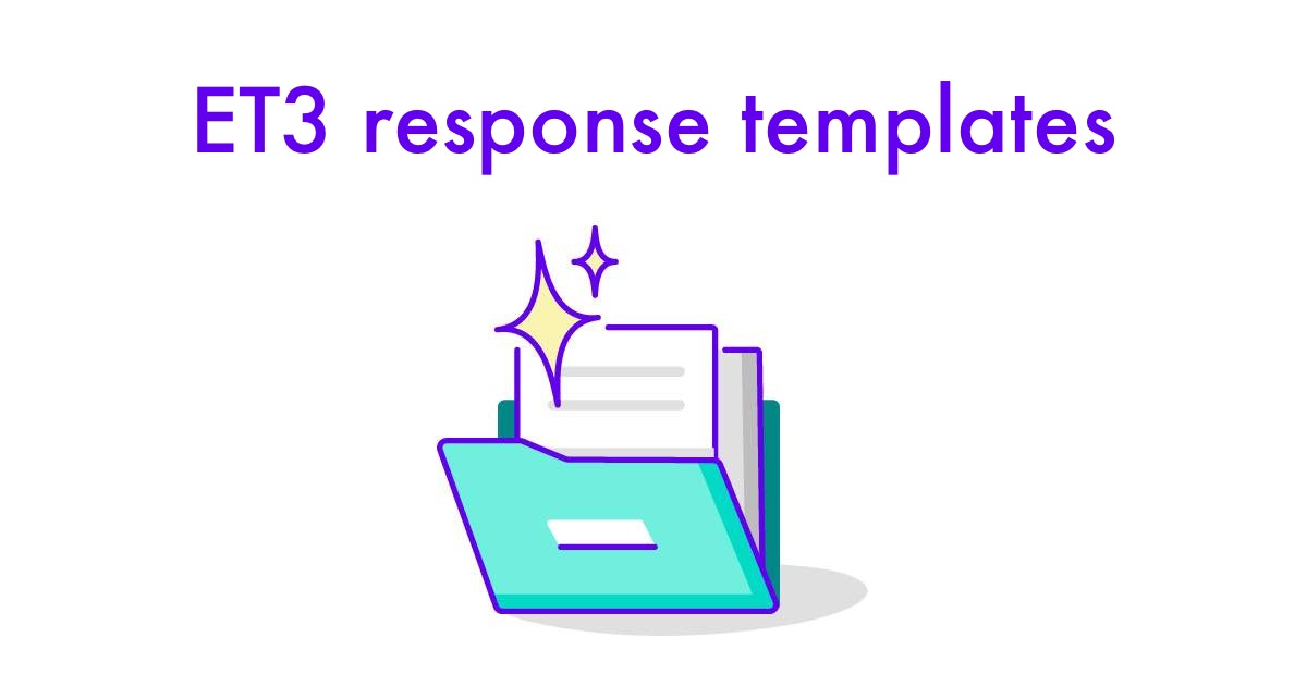 📜 ET3 response templates tailored to you with Legal AI