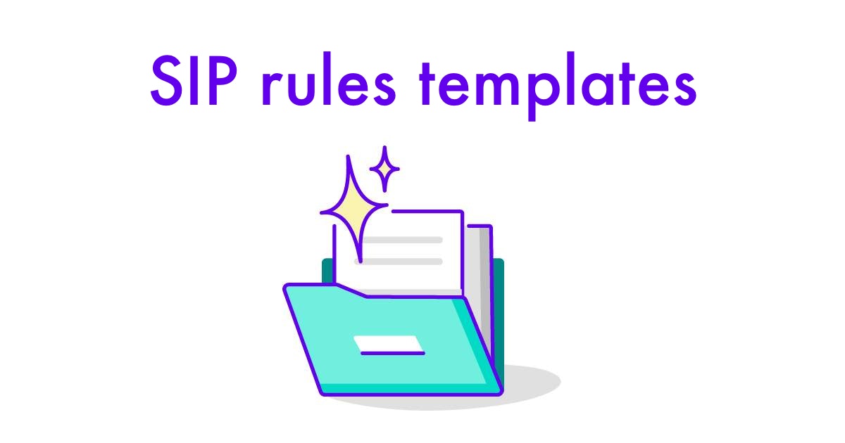🖱️ SIP rules templates tailored to you with Legal AI