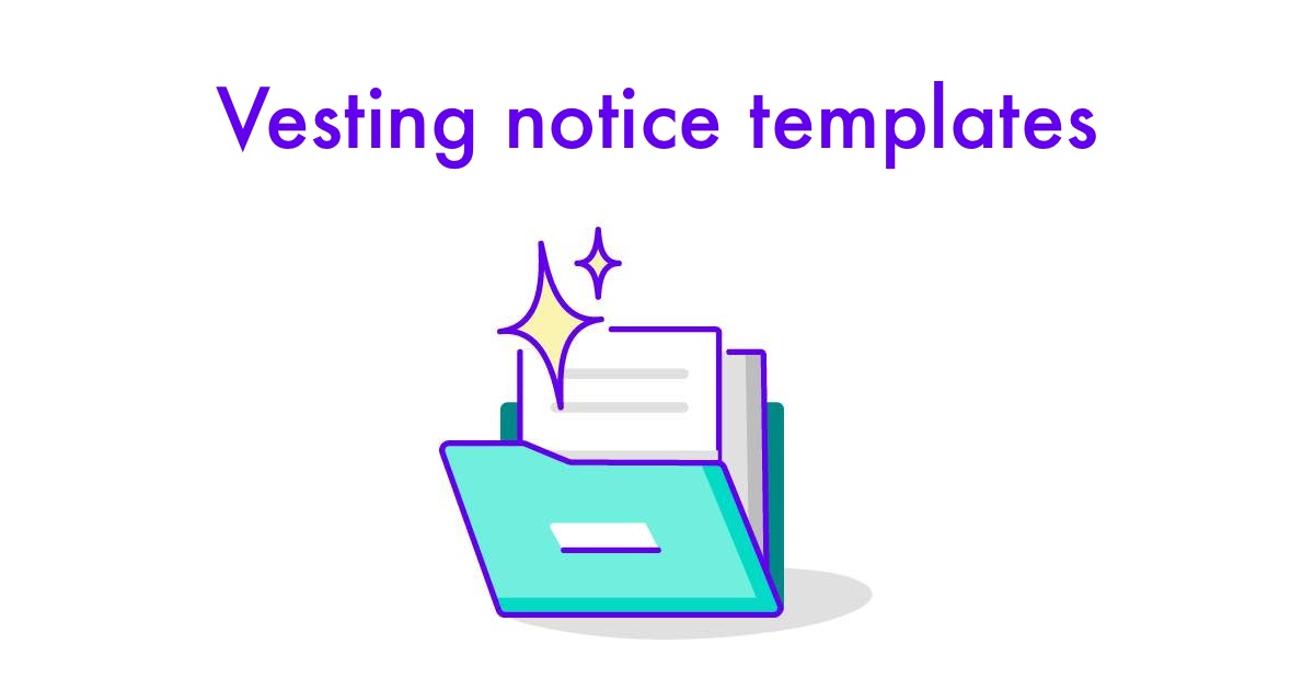 🖍️ Vesting notice templates tailored to you with Legal AI