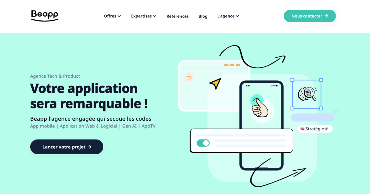 Beapp - Agence de développement d'application