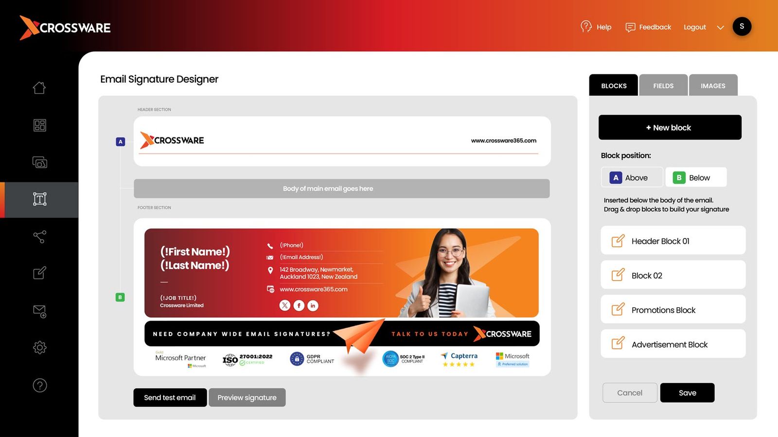 Most Trusted Email Signature Management & Software | Crossware