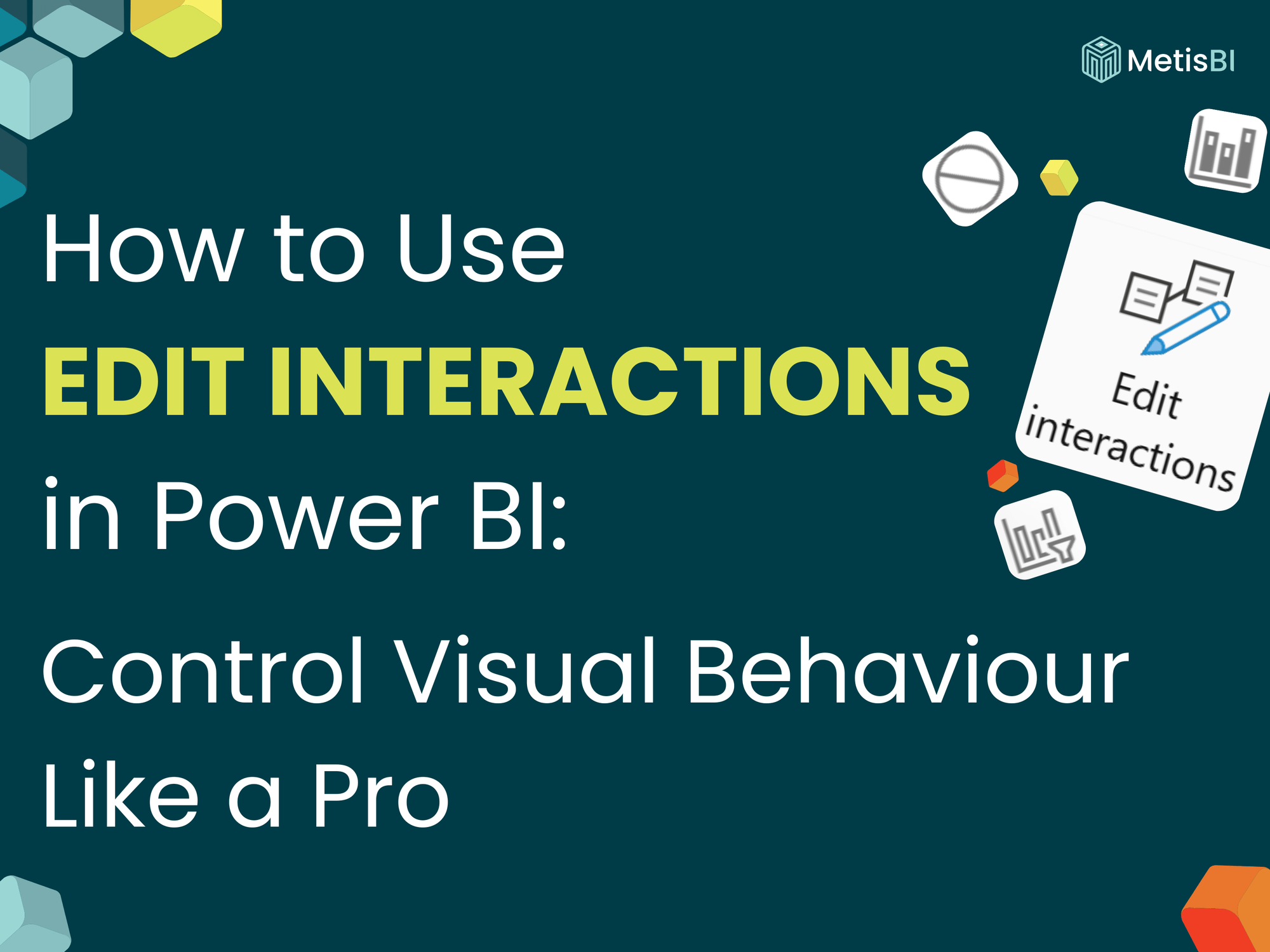 How to Use Edit Interactions in Power BI: Control Visual Behaviour Like ...