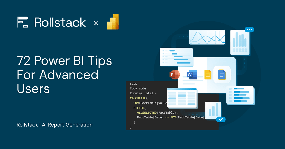 72 Power BI Tips for Advanced Users