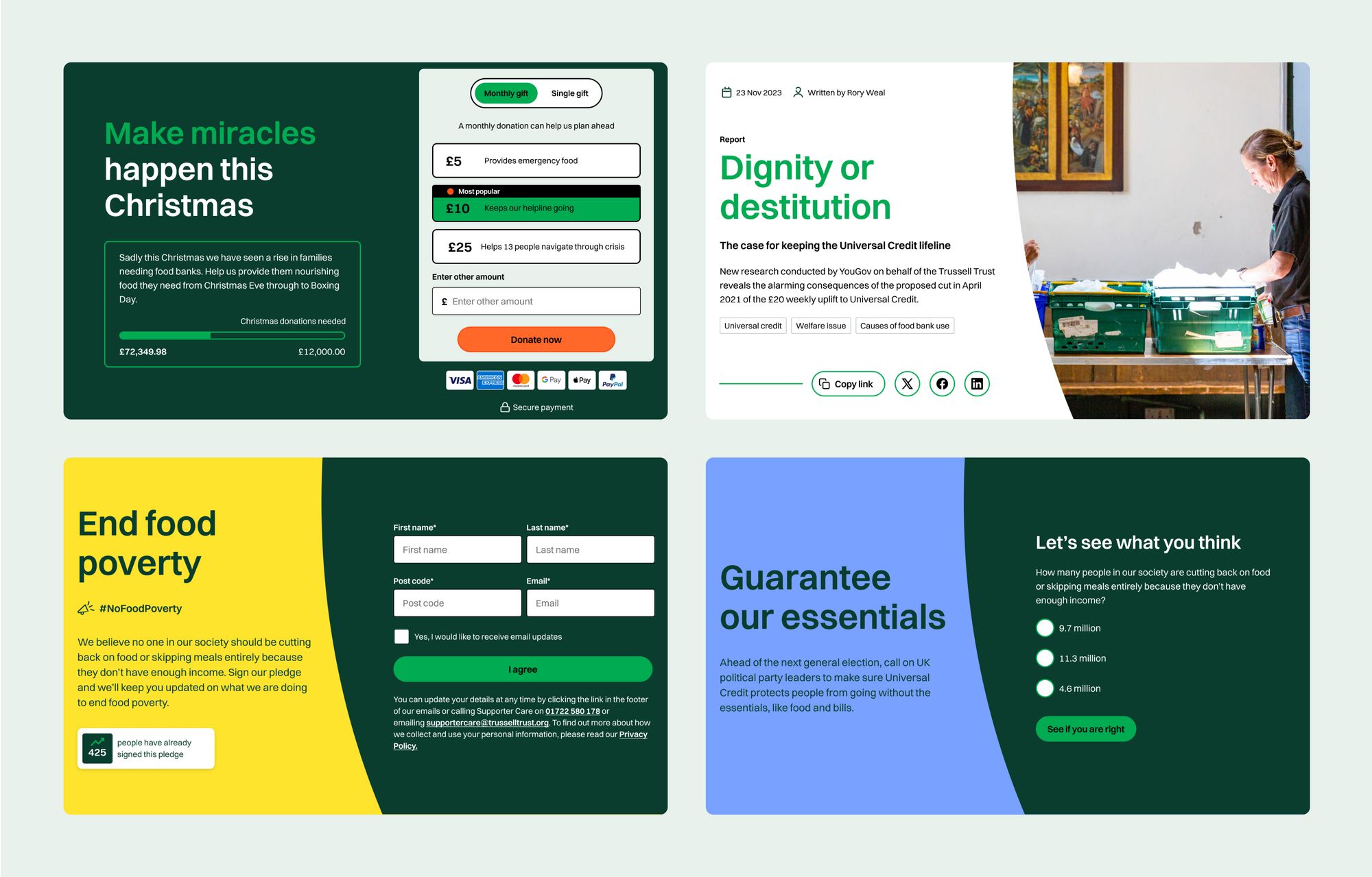 Designing the Trussell website and design system by Yasmin El-Amery