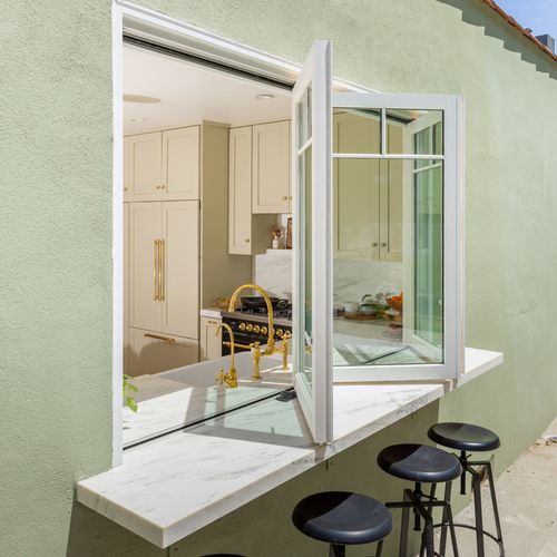 Pass-Through Bi-Fold Windows | AG Millworks