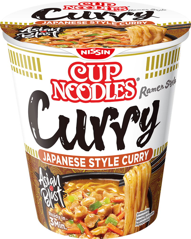 Nissin Cup Noodles (Ramen Style) Curry