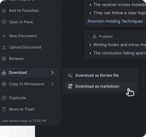 Kortex | The AI Powered Second Brain