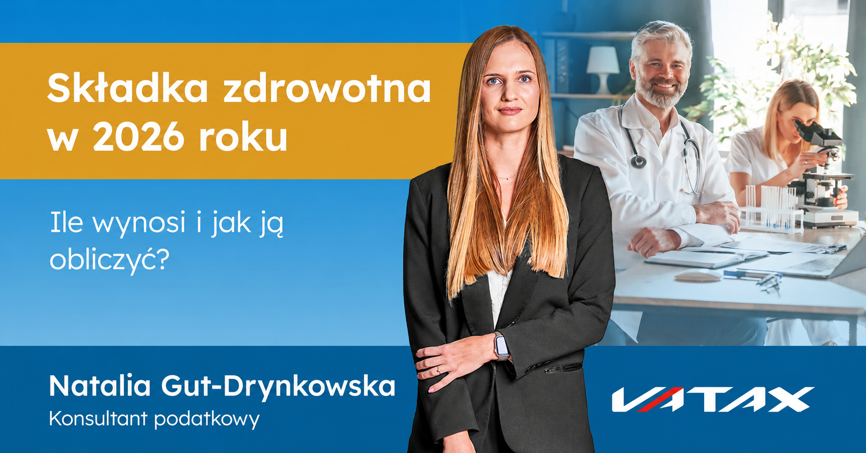 Składka zdrowotna 2026 – ile wynosi i co się zmienia? | VATAX
