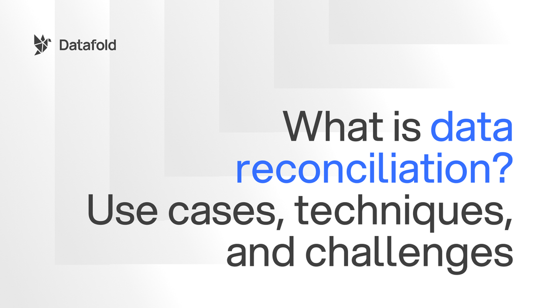Understanding data reconciliation through uses cases, essential techniques, and challenges ...