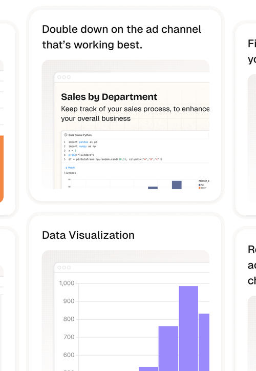 Livedocs | Collaborative Data Storytelling 🪄