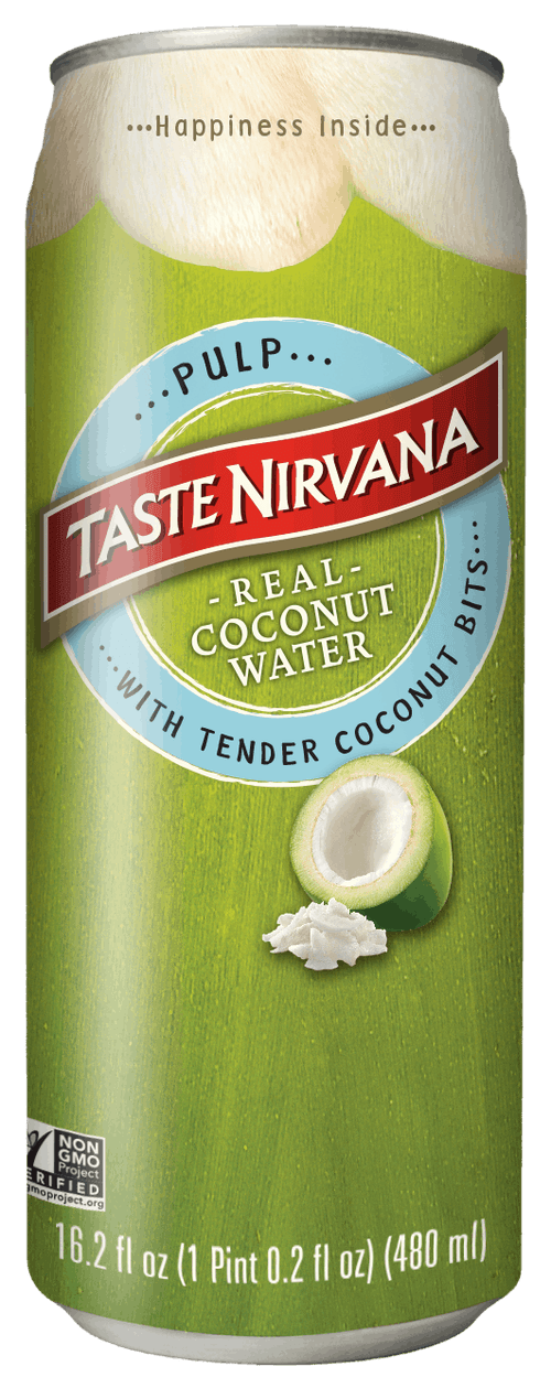 Taste Nirvana - Real Coconut Water - 280ml Glass Bottle