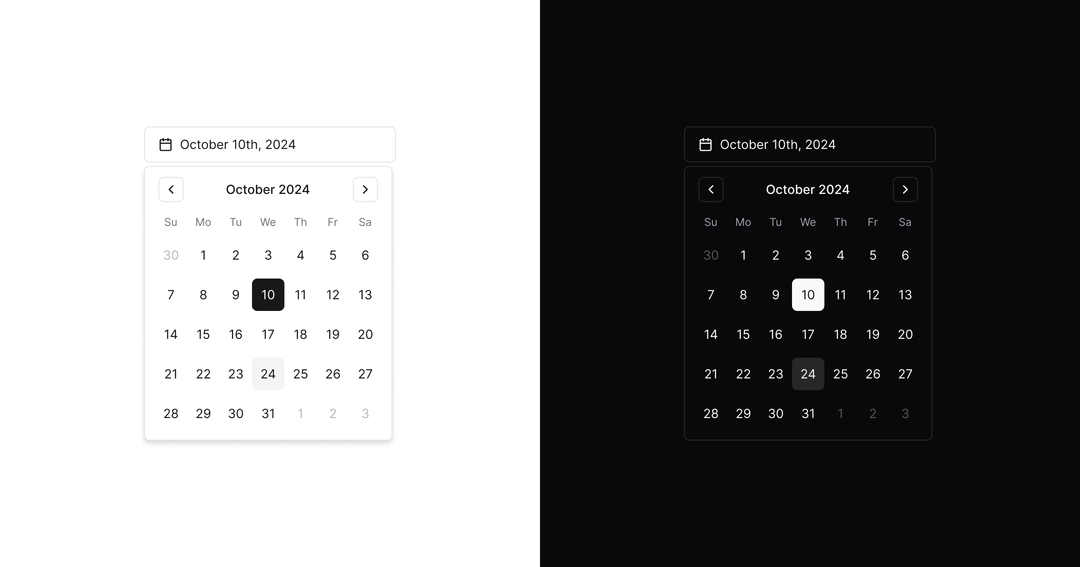 Components - shadcn/ui kit for Figma