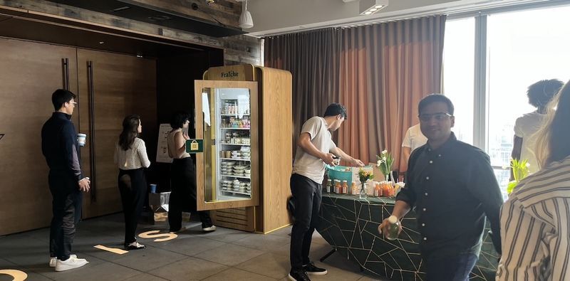 Luxury Office Smart Fridge