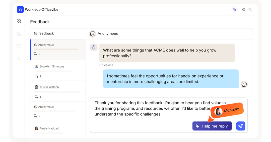 Officevibe | Employee Surveys Solution and Feedback Management System