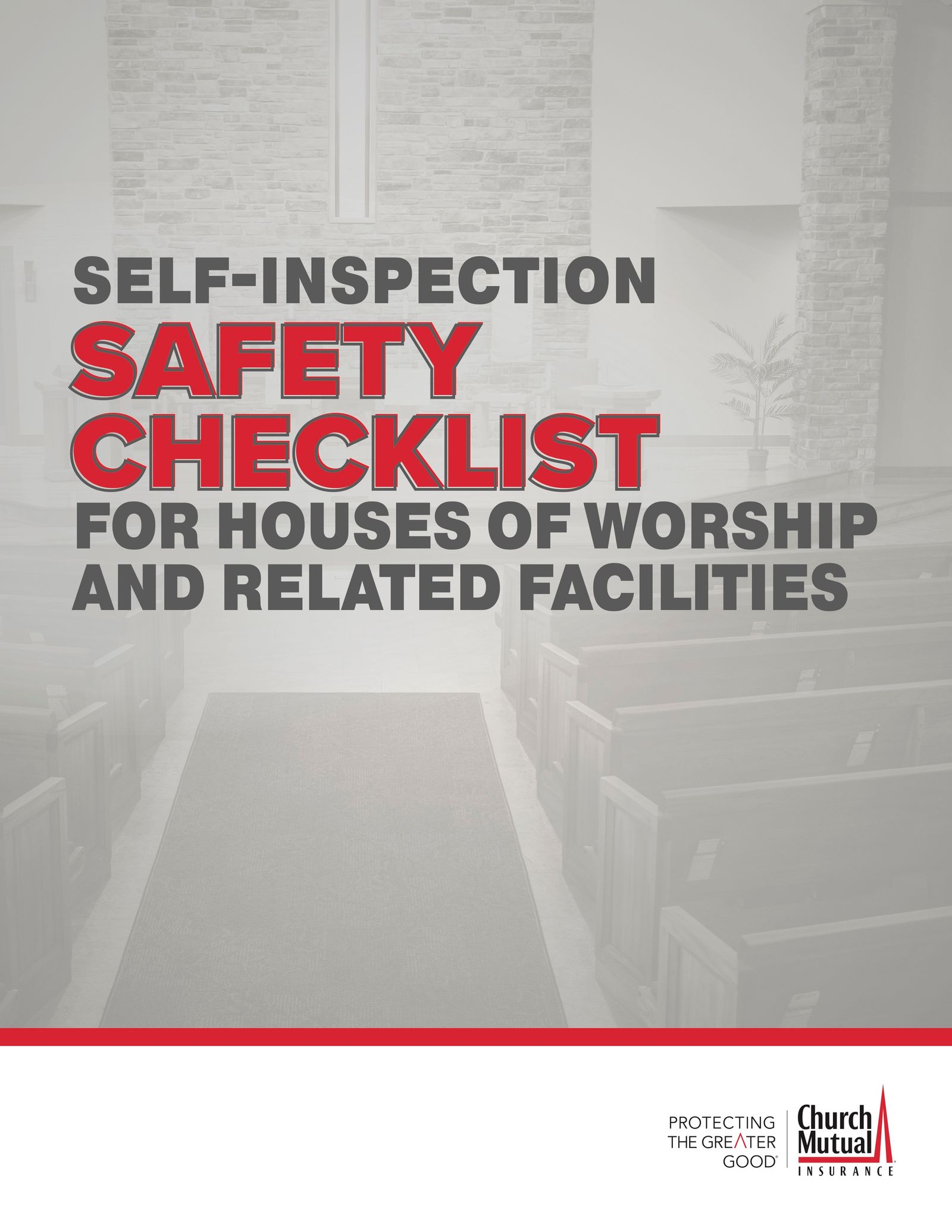 Self-Inspection Safety Checklist for Houses of Worship