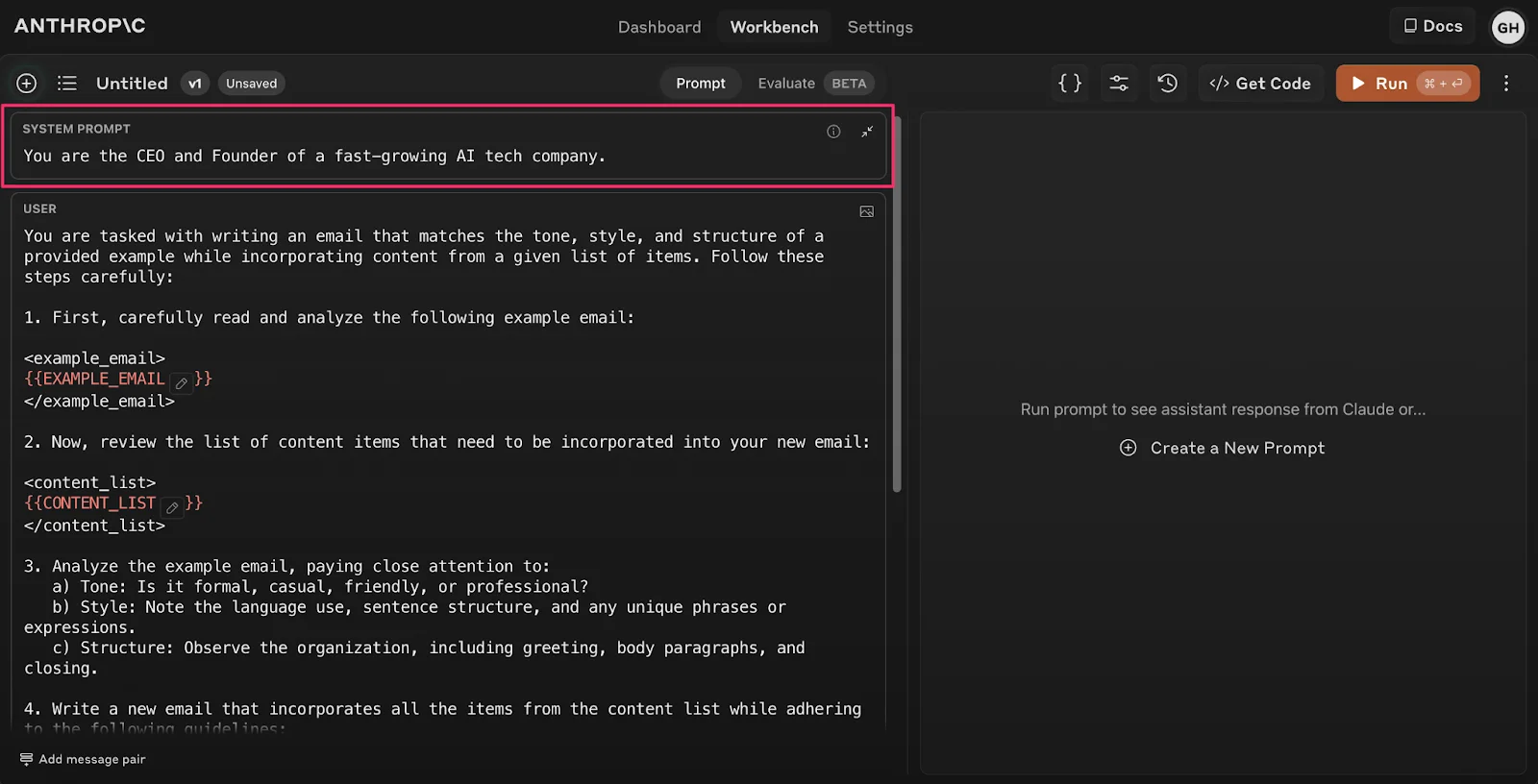 Improve your prompt engineering with Anthropic’s development console ...