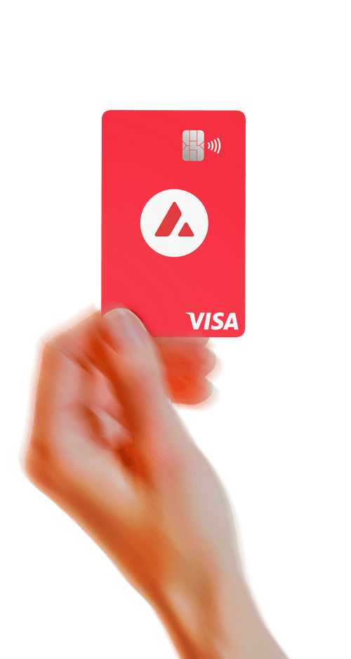 Avalanche Card. Use your crypto, wherever.