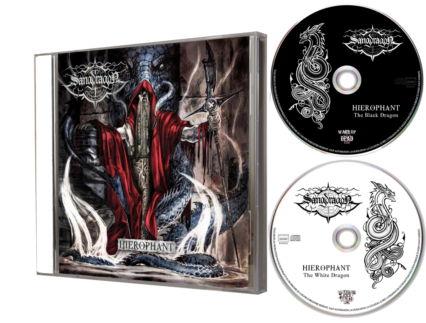 Double vinyle édition limitée album HIEROPHANT de SANGDRAGON - Ulule